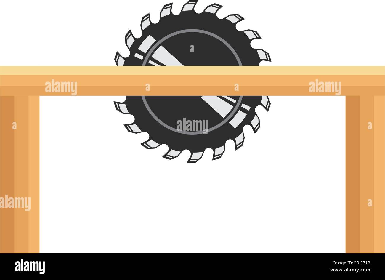 circular saw blade vector illustration design template Stock Vector ...