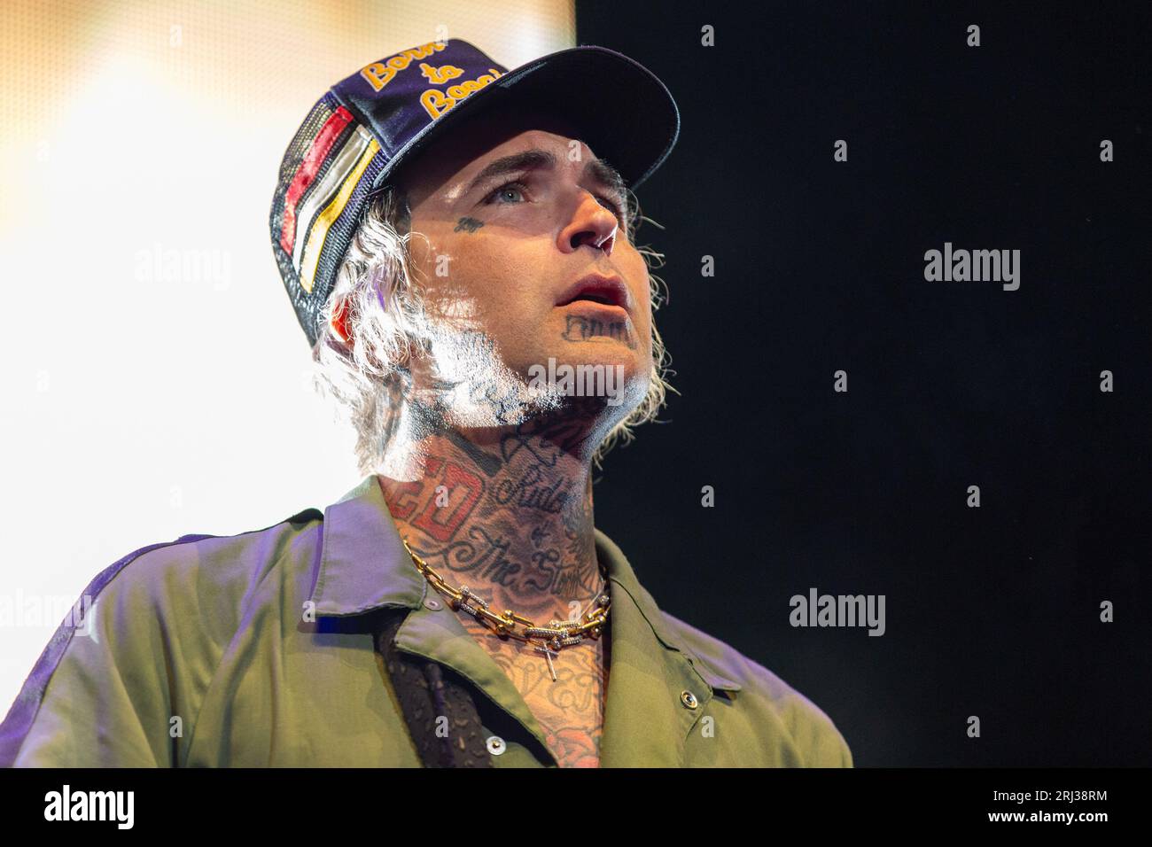 Milwaukee, USA. 18th Aug, 2023. Yelawolf (Michael Wayne Atha) during ...