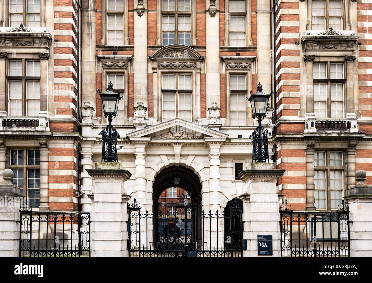 Blythe House, Blythe Rd, West Kensington, London; a storehouse for ...