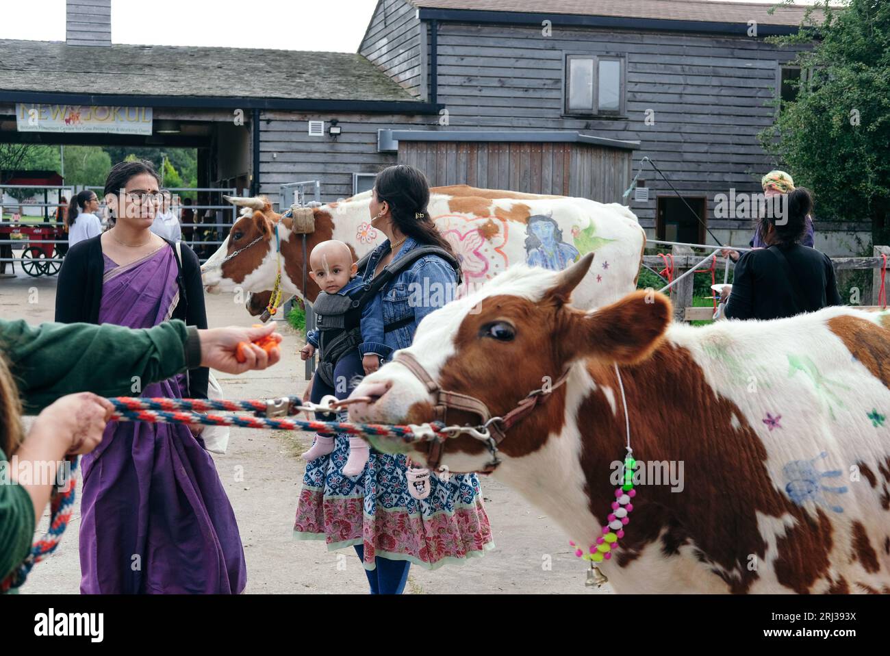 20th August, 2023. Bhaktivedanta Manor celebrates 50 years with a ...