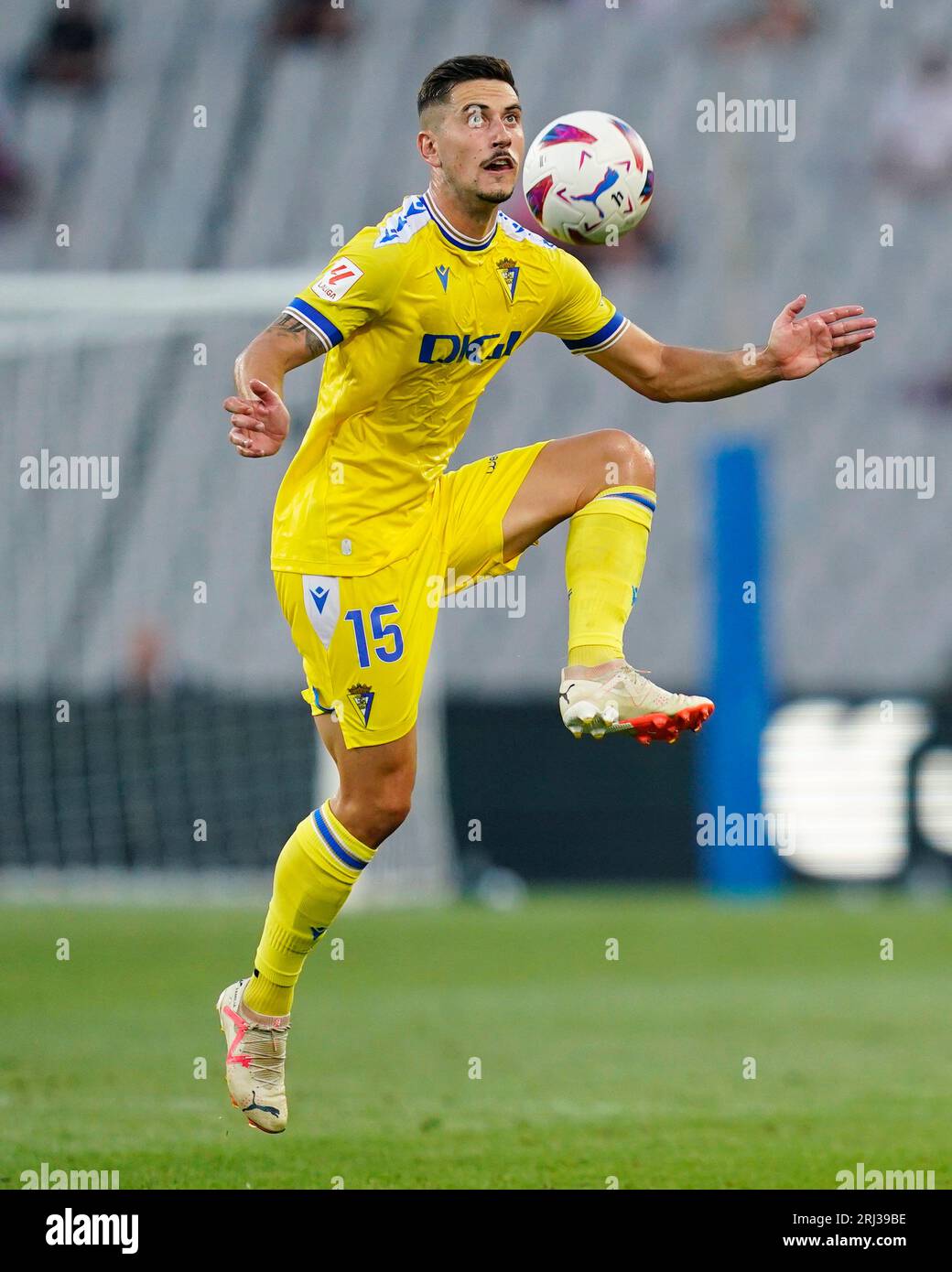 Barcelona, Spain. 20th Aug, 2023. Javi Hernandez of Cadiz CF during the ...