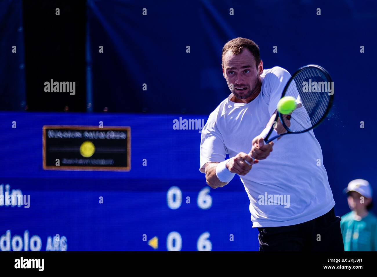 August 20, 2023: Roman Safiullin returns against Juan Manuel Cerundolo ...