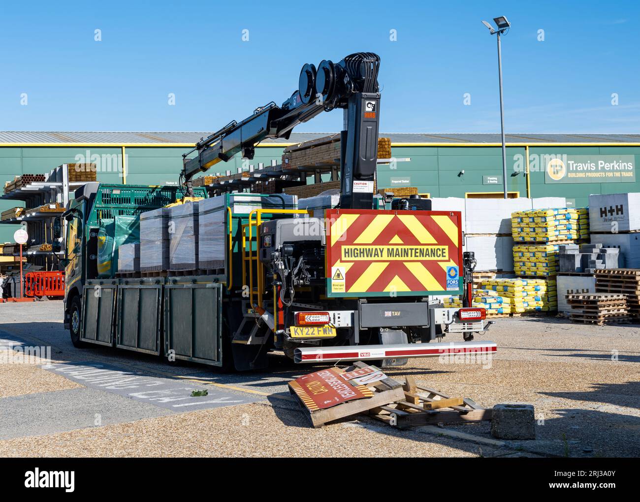 The Littlehampton UK outlet of Travis Perkins, the largest builder's ...