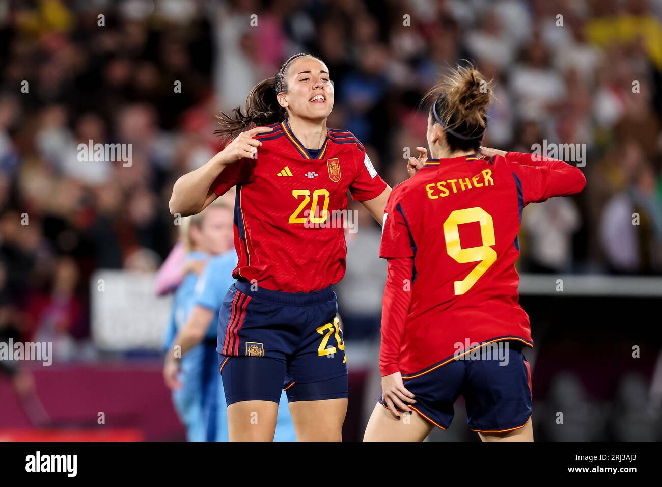 Sydney, Australia, 20 August, 2023. Rocio Galvez of Spain and Esther ...
