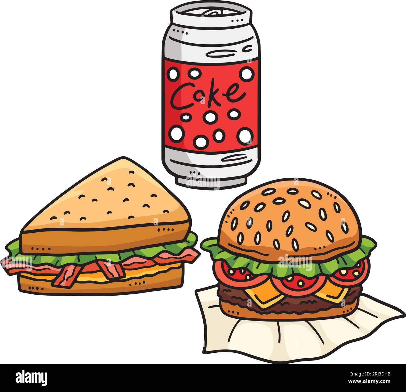 Coke Drawing For Kids