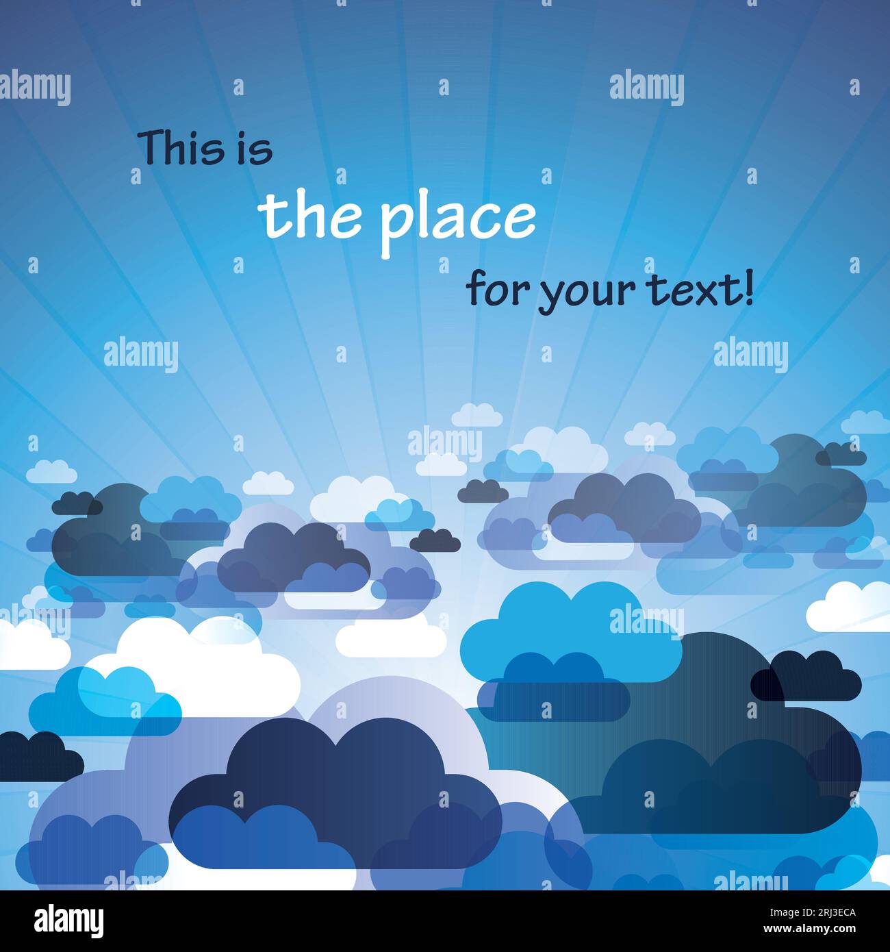 Abstract Cloud Background Stock Vector Image & Art - Alamy