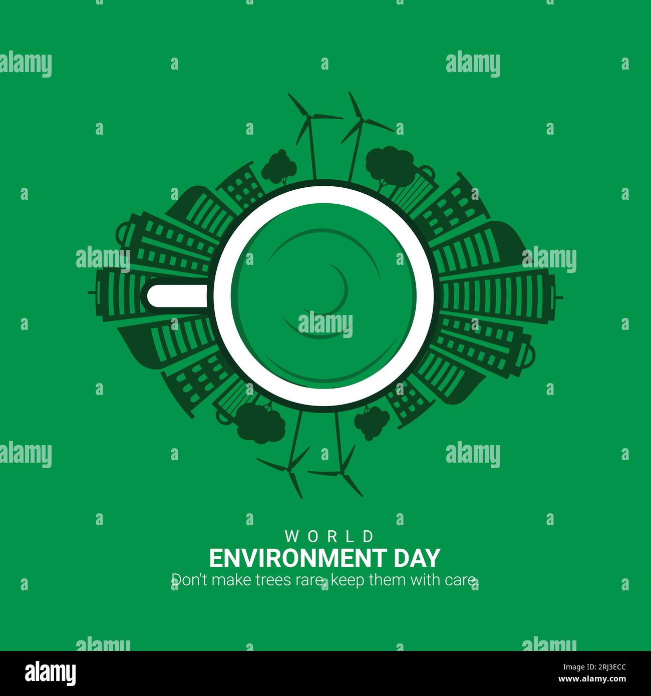 World Environment Day: Creative Concept Design for Banner and Poster 3D ...