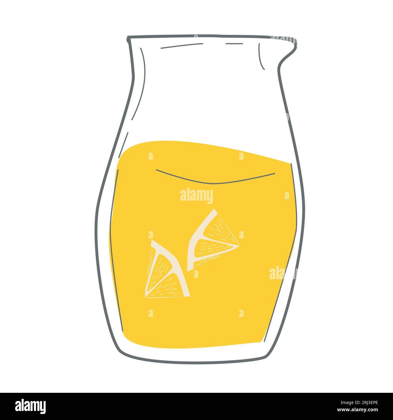 Simple cartoon drawing yellow Stock Vector Images - Alamy