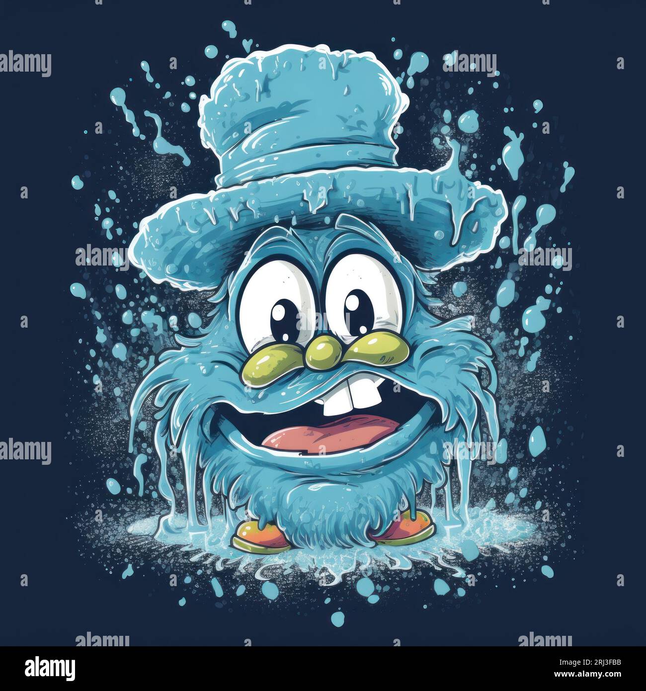 Little icy creepy ratyirambo figure generated by AI Stock Photo - Alamy