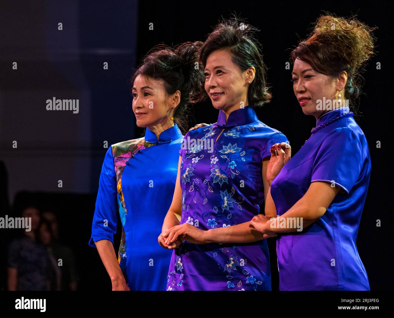 Edinburgh, Scotland, UK, 20 August 2023. Cheongsam Show at Edinburgh ...