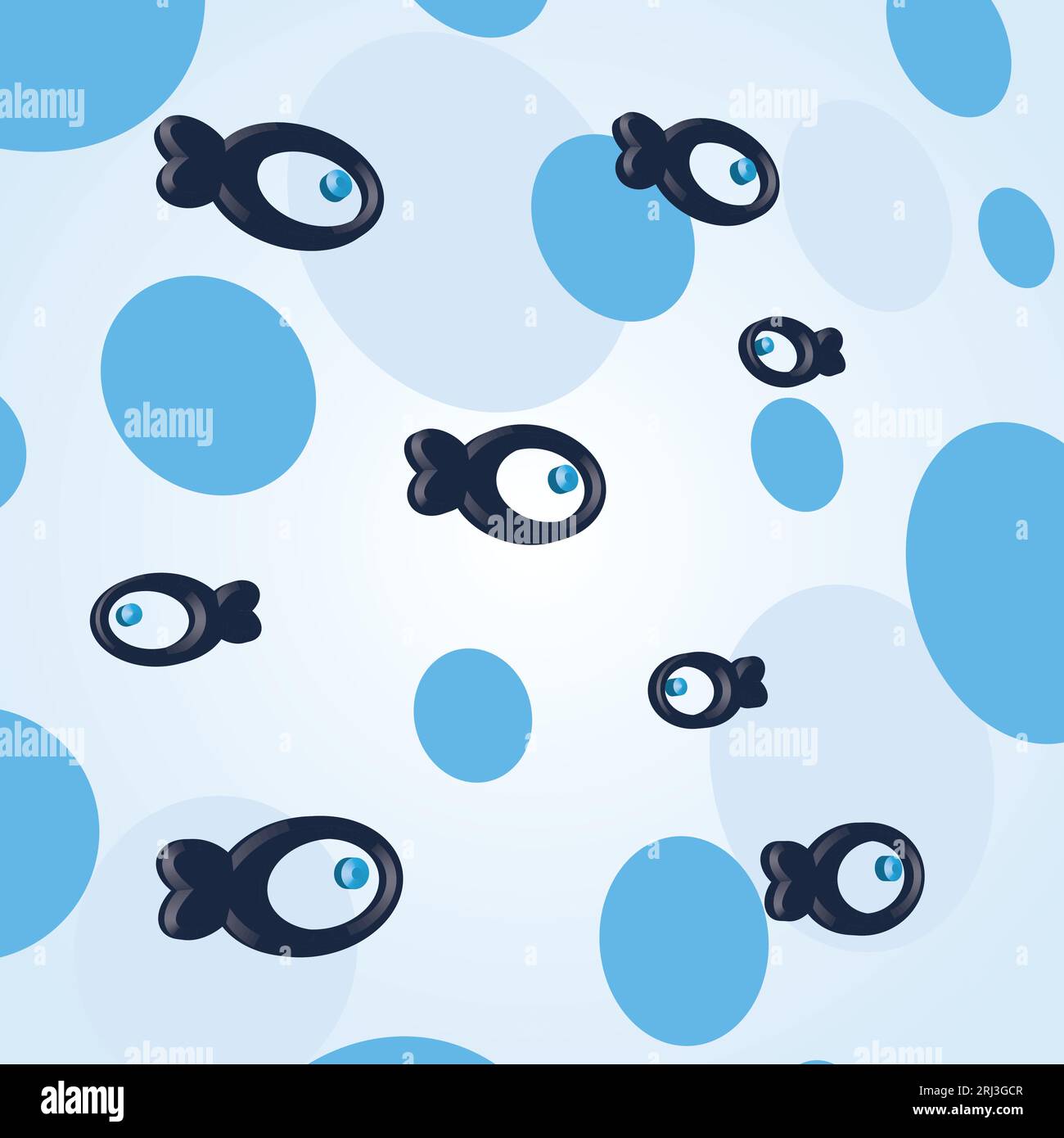 Frame with aqua design Stock Vector Image & Art - Alamy