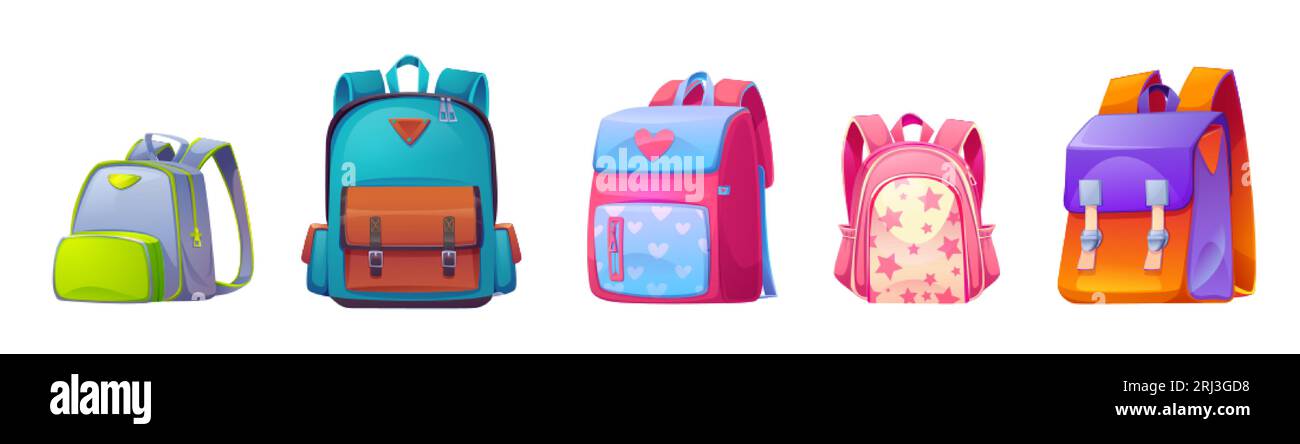 Unpacking Backpack Clipart Transparent