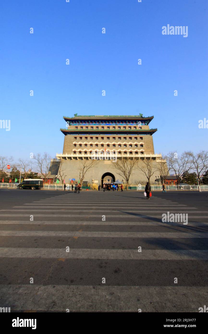 Chinese ancient architectural landscape in Beijing Stock Photo - Alamy