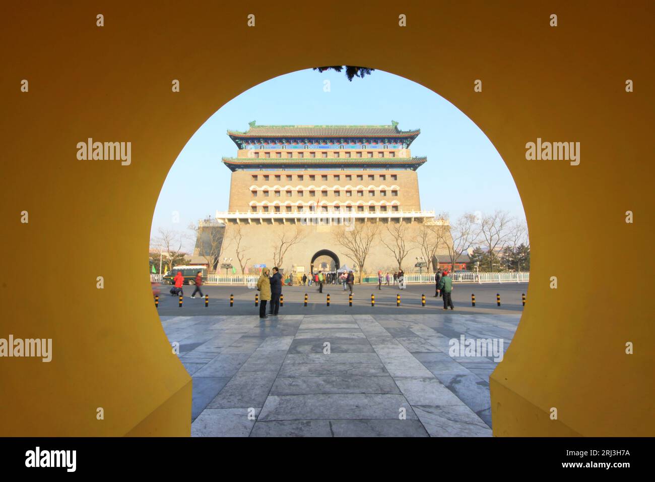 Chinese ancient architectural landscape in Beijing Stock Photo - Alamy