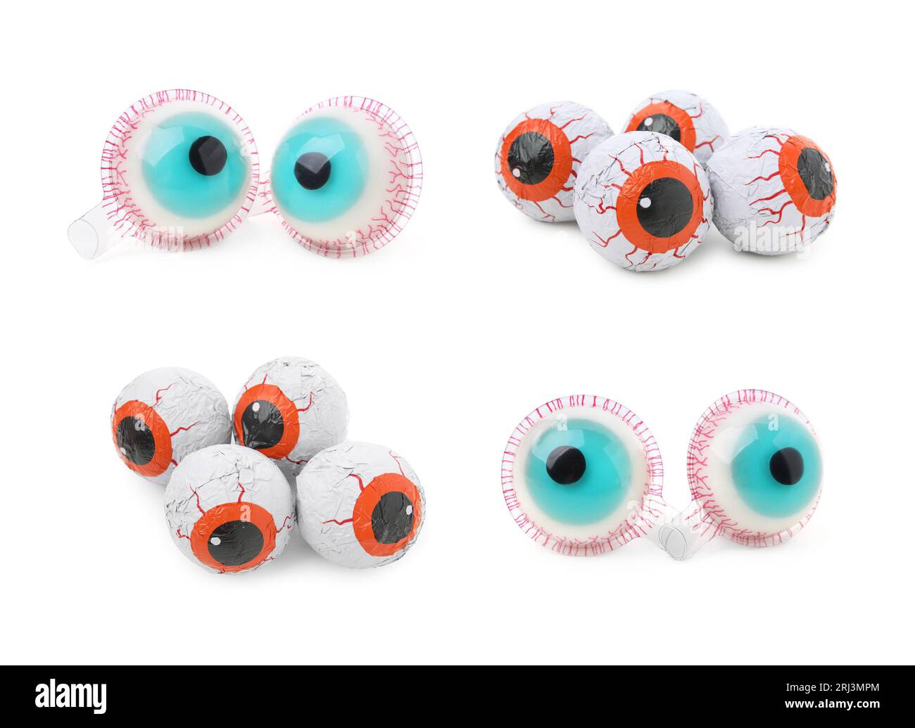 Cute halloween set different Cut Out Stock Images & Pictures - Alamy