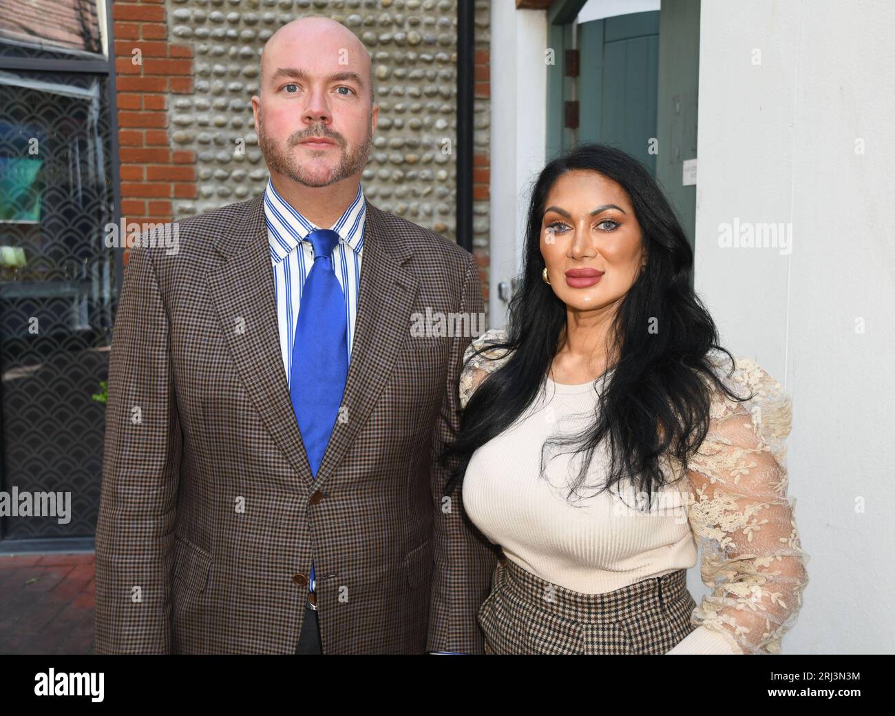 Actress Jeanine Nerissa Sothcott out and about in the Lanes in Brighton ...