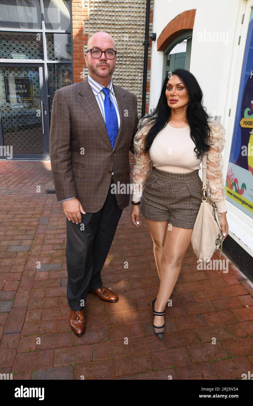 Actress Jeanine Nerissa Sothcott out and about in the Lanes in Brighton ...