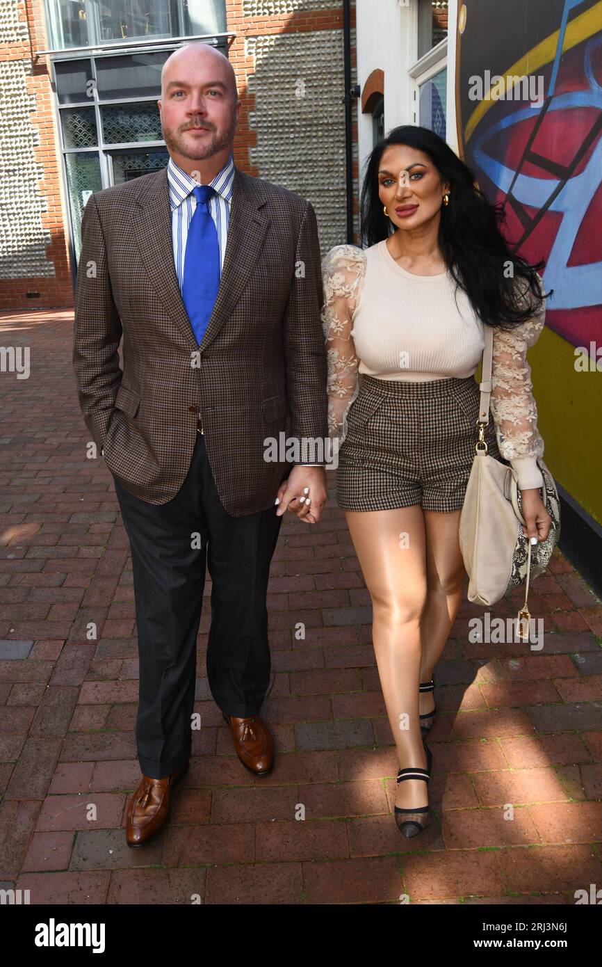 Actress Jeanine Nerissa Sothcott out and about in the Lanes in Brighton ...