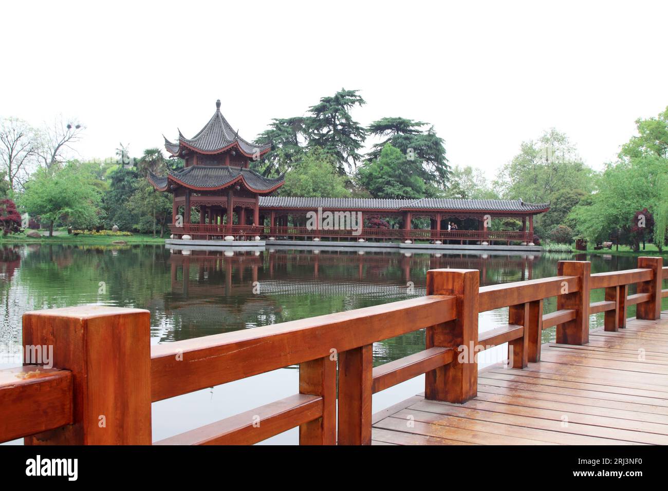 ancient Chinese traditional architectural landscape, south china Stock ...