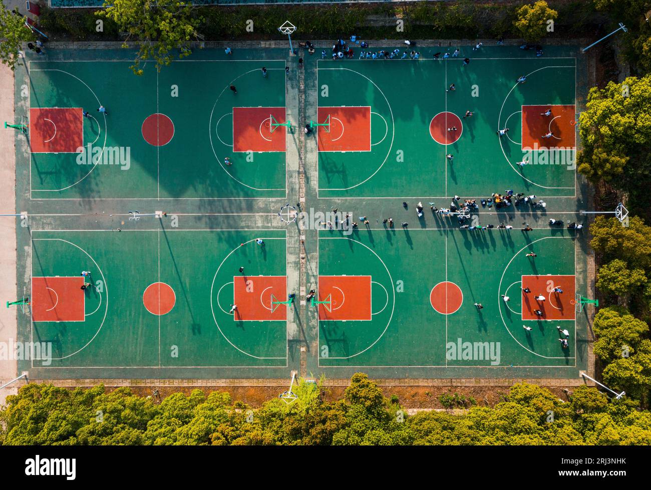 Landscape Basketball Court