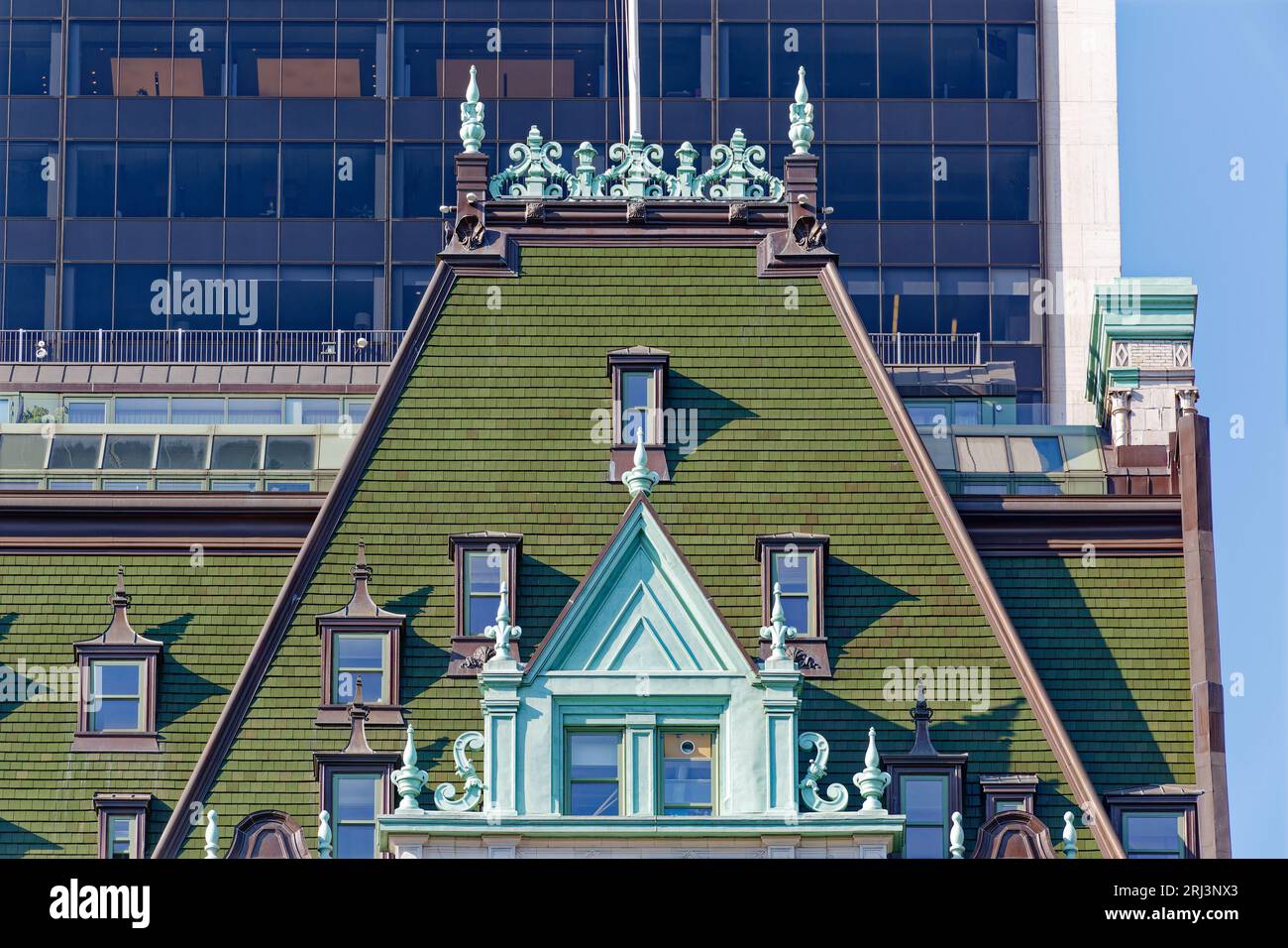 The Plaza, a New York City landmark, designed by Henry J. Hardenbergh ...