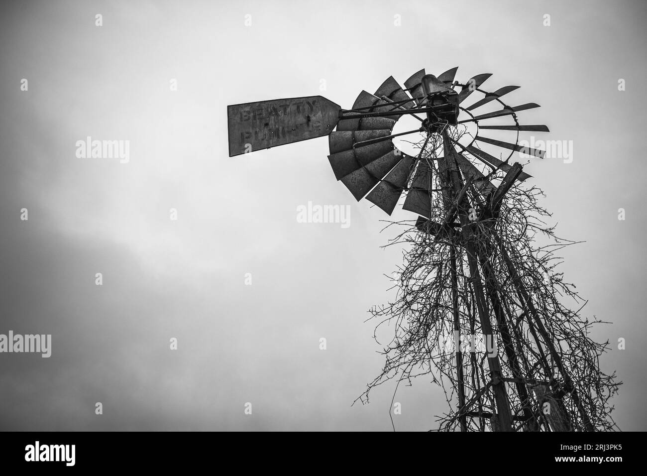 Windmill spooky eerie hi-res stock photography and images - Alamy