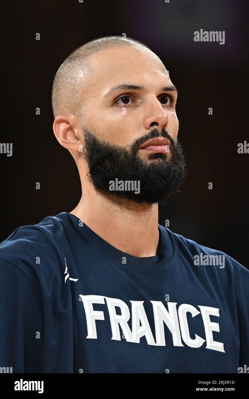 Tokyo, Japan. Credit: MATSUO. 17th Aug, 2023. Evan Mehdi Fournier (FRA) Basketball : SoftBank ...