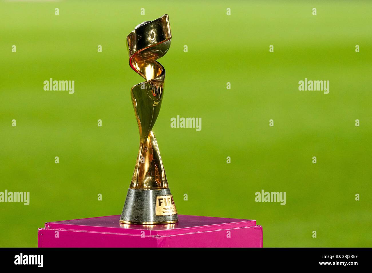 Fifa world cup trophy podium hi-res stock photography and images - Alamy
