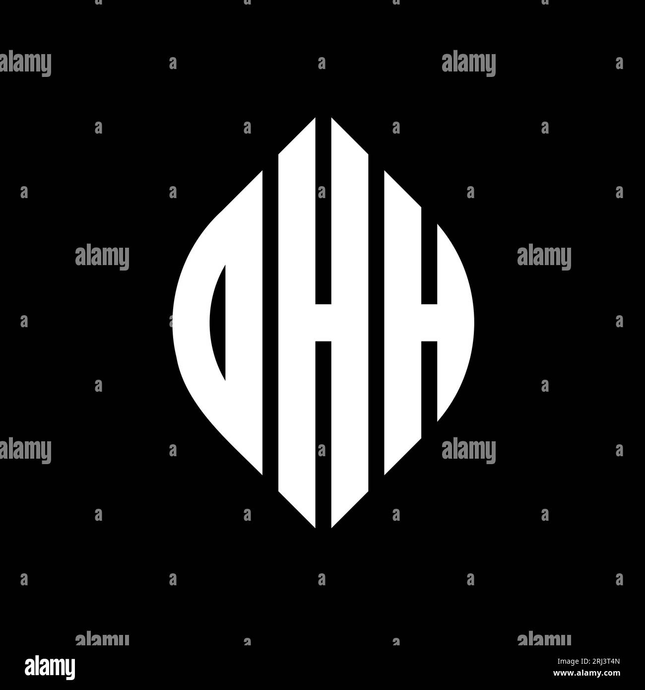 Ohh logo design hi-res stock photography and images - Alamy