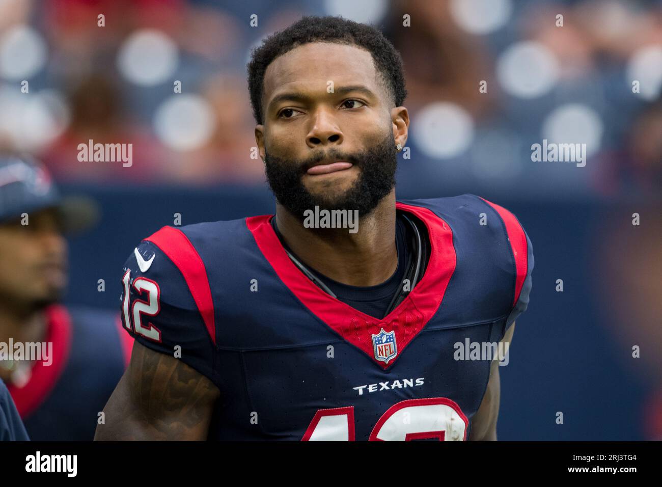 August 19, 2023: Houston Texans wide receiver Nico Collins (12) during ...