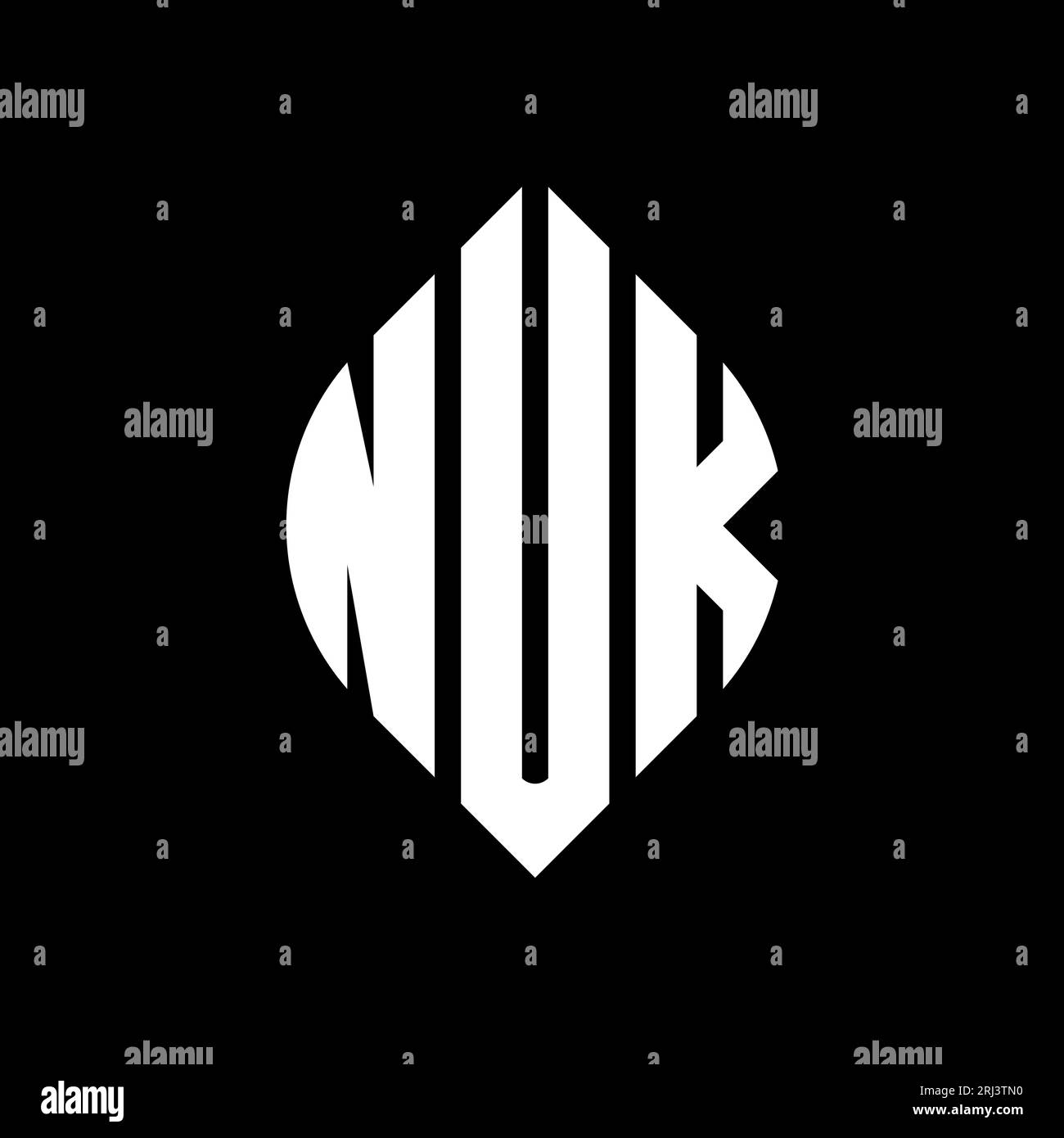Nuk logo design Stock Vector Images - Alamy