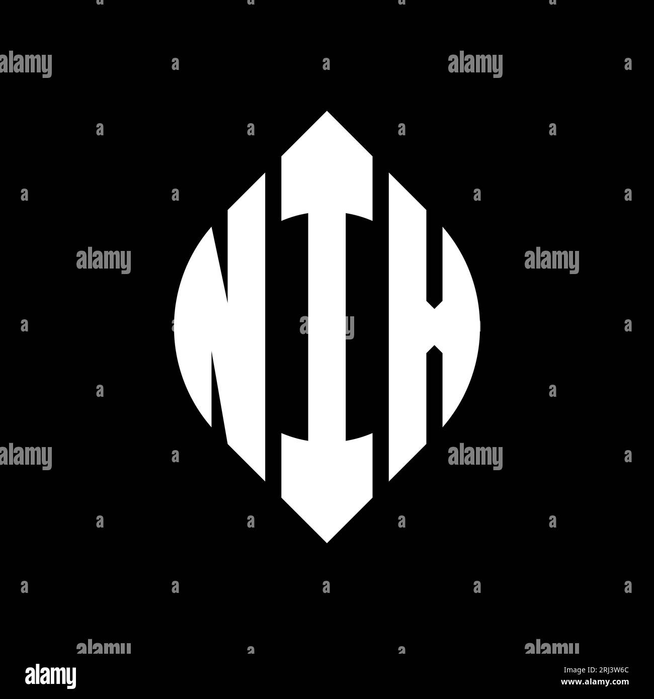 Nix circle logo hi-res stock photography and images - Alamy