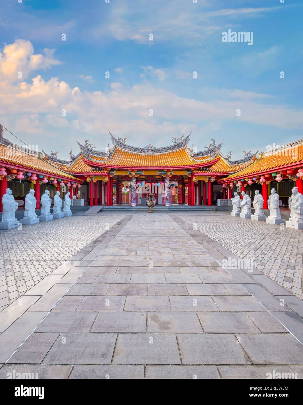 Nagasaki, Japan - Nov 28 2022: Confucius Shrine (Koshi-byo) built in ...