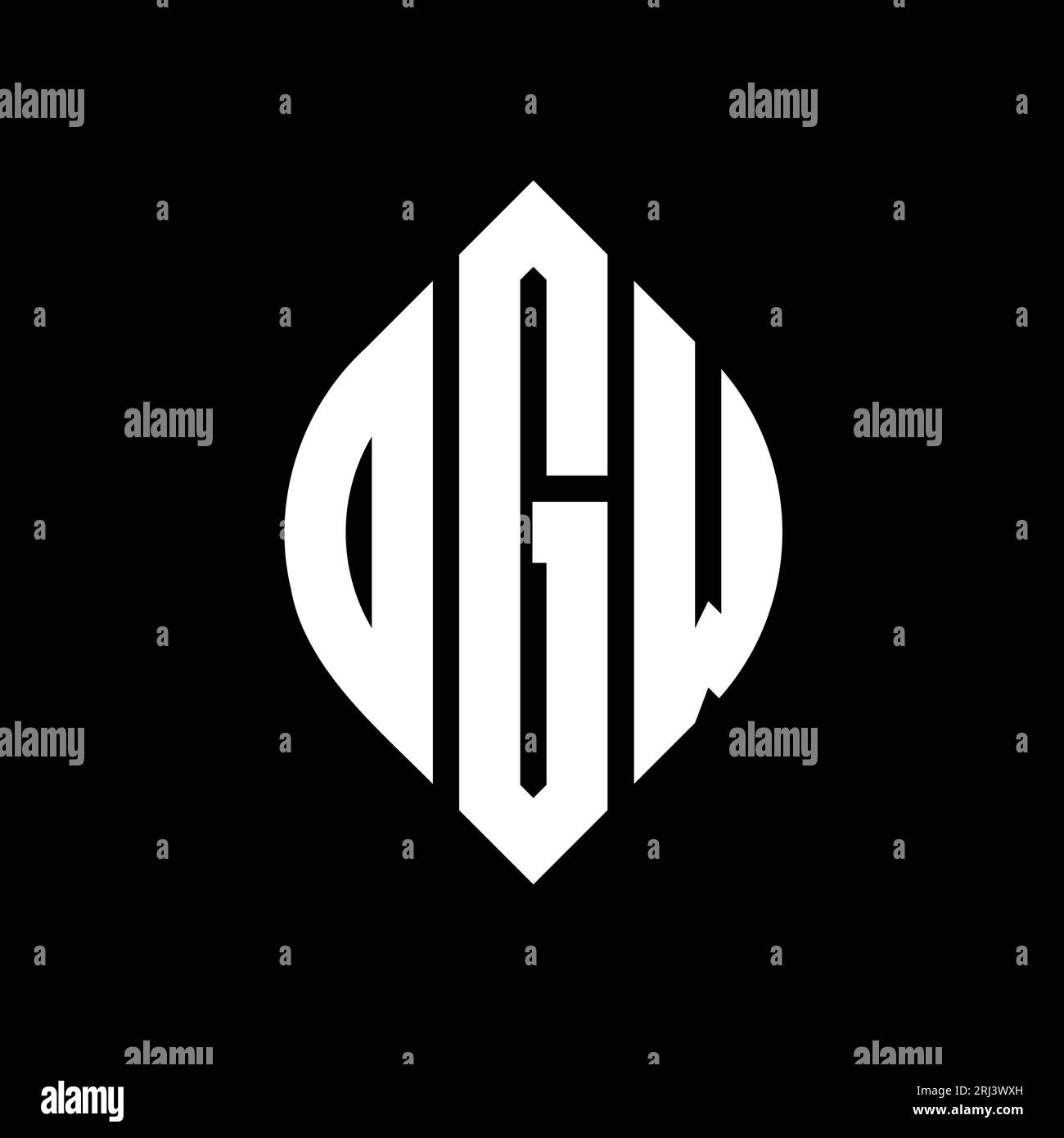 Ogw logo design hi-res stock photography and images - Alamy