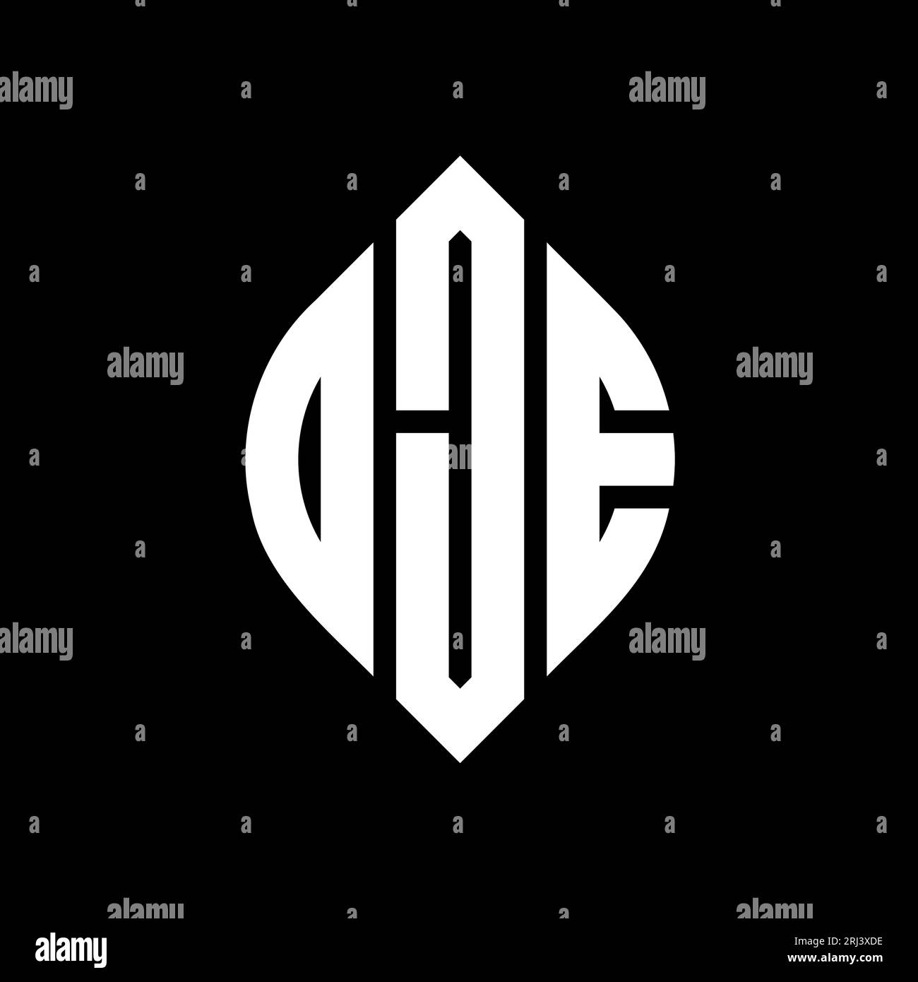Oje font Stock Vector Images - Alamy