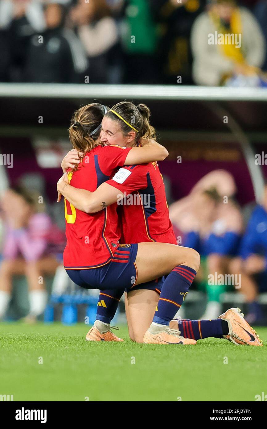 Sydney, Australia, 20th Aug, 2023. Spain vs England FIFA Women's World ...