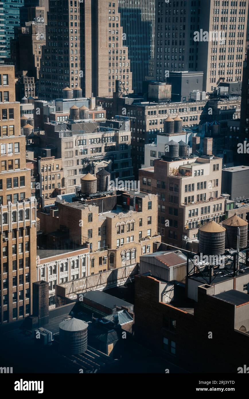 Vertical shot beautiful skyscrapers hi-res stock photography and images ...