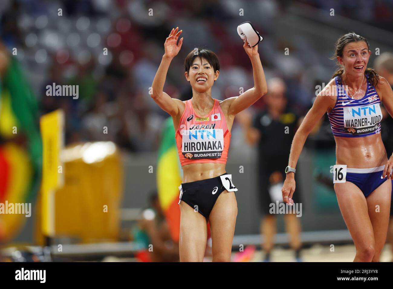 Ririka Hironaka (JPN), AUGUST 19, 2023 - Athletics : World Athletics Championships Budapest 2023 ...