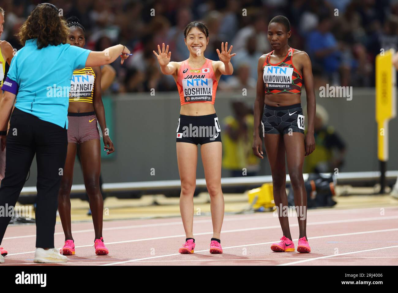 Rino Goshima (JPN), AUGUST 19, 2023 - Athletics : World Athletics Championships Budapest 2023 ...