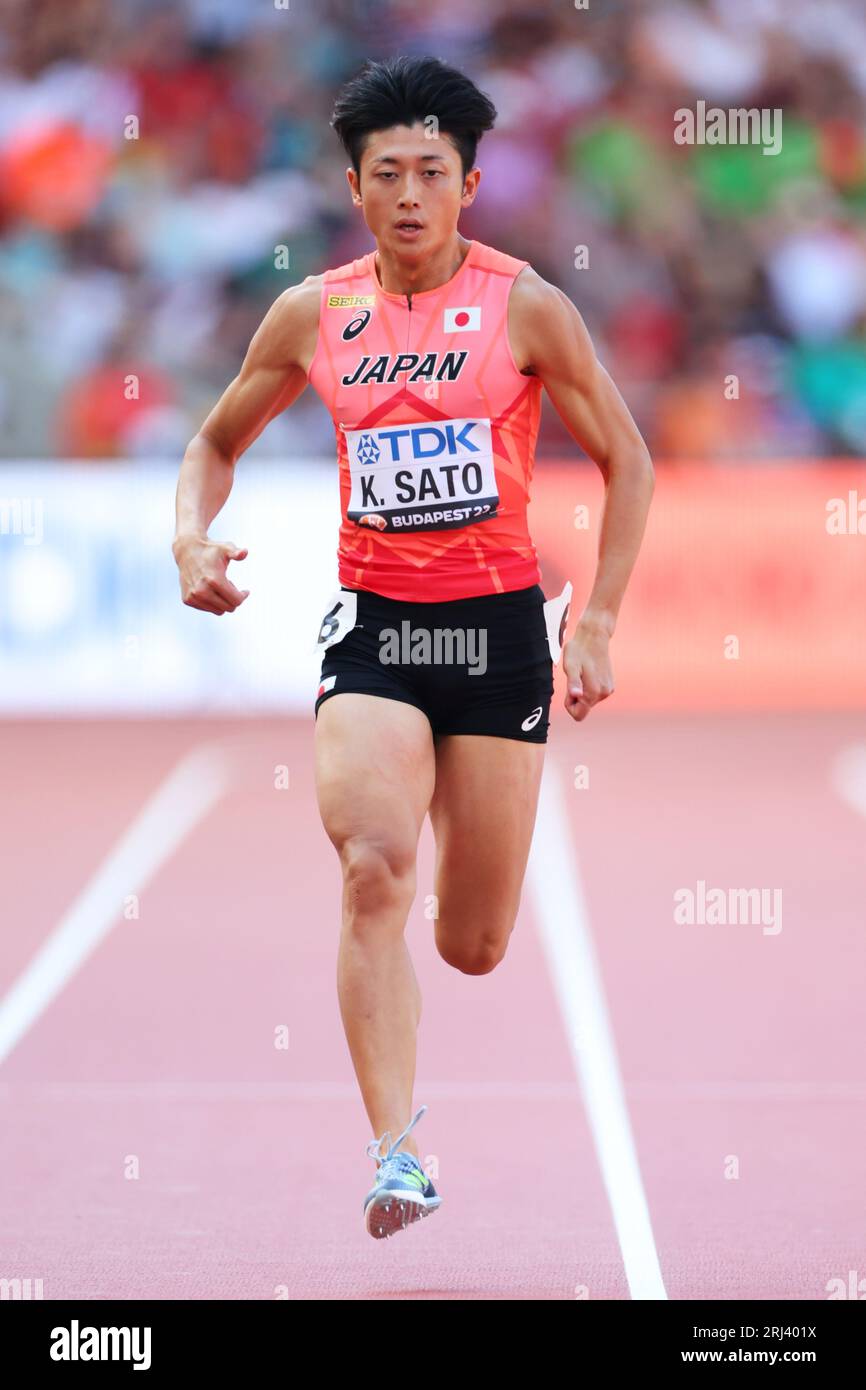 Kentaro Sato (JPN), AUGUST 20, 2023 - Athletics : World Athletics Championships Budapest 2023 ...