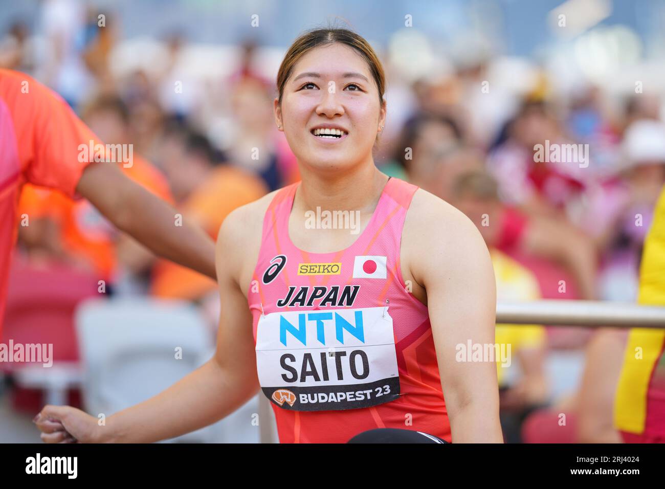 Budapest, Hungary. 20th Aug, 2023. Maki Saito (JPN) Athletics : World ...