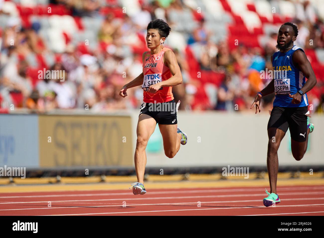 Budapest, Hungary. 20th Aug, 2023. Kentaro Sato (JPN) Athletics : World ...