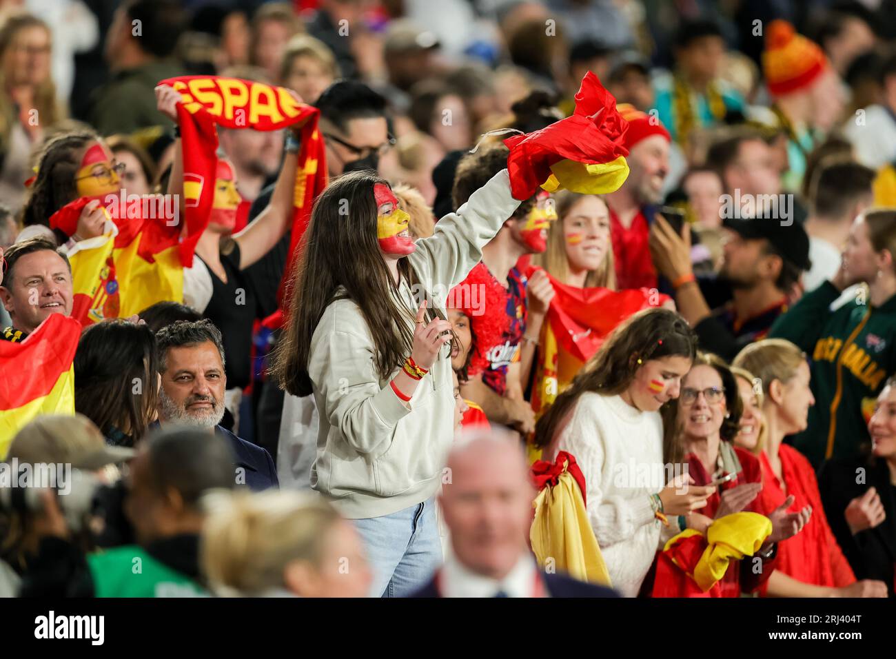 Sydney, Australia, 20th Aug, 2023. Spain vs England FIFA Women's World ...