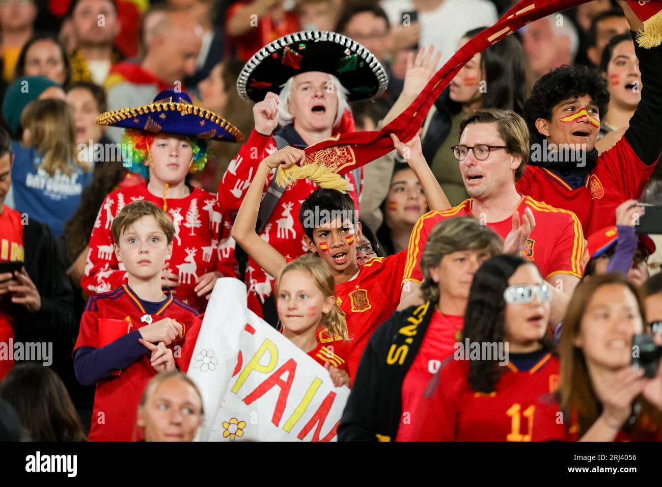 Sydney, Australia, 20th Aug, 2023. Spain vs England FIFA Women's World ...