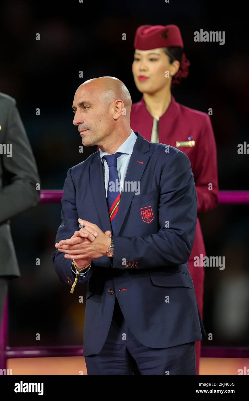 Sydney, Australia, 20th Aug, 2023. Spain vs England FIFA Women's World ...