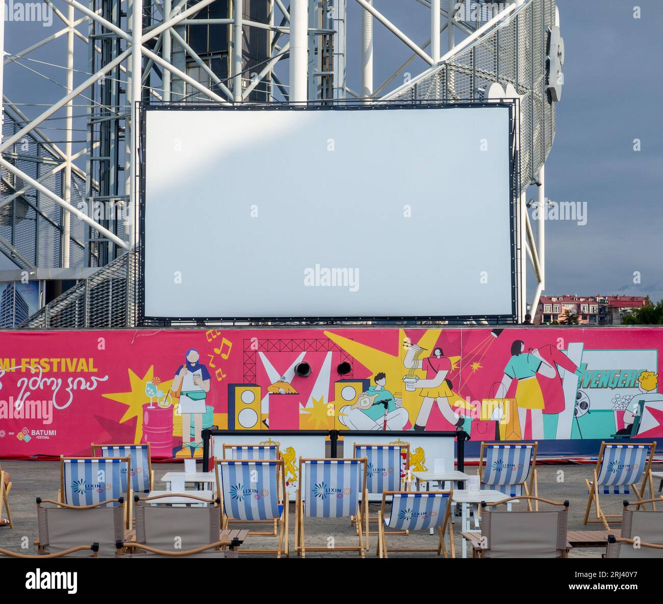 Outdoor presentation hi-res stock photography and images - Alamy