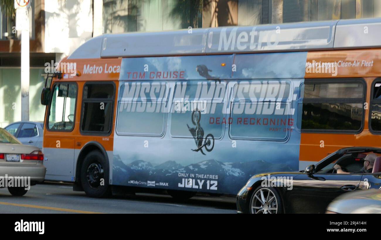 Los Angeles, California, USA 20th July 2023 Tom Cruise Mission ...