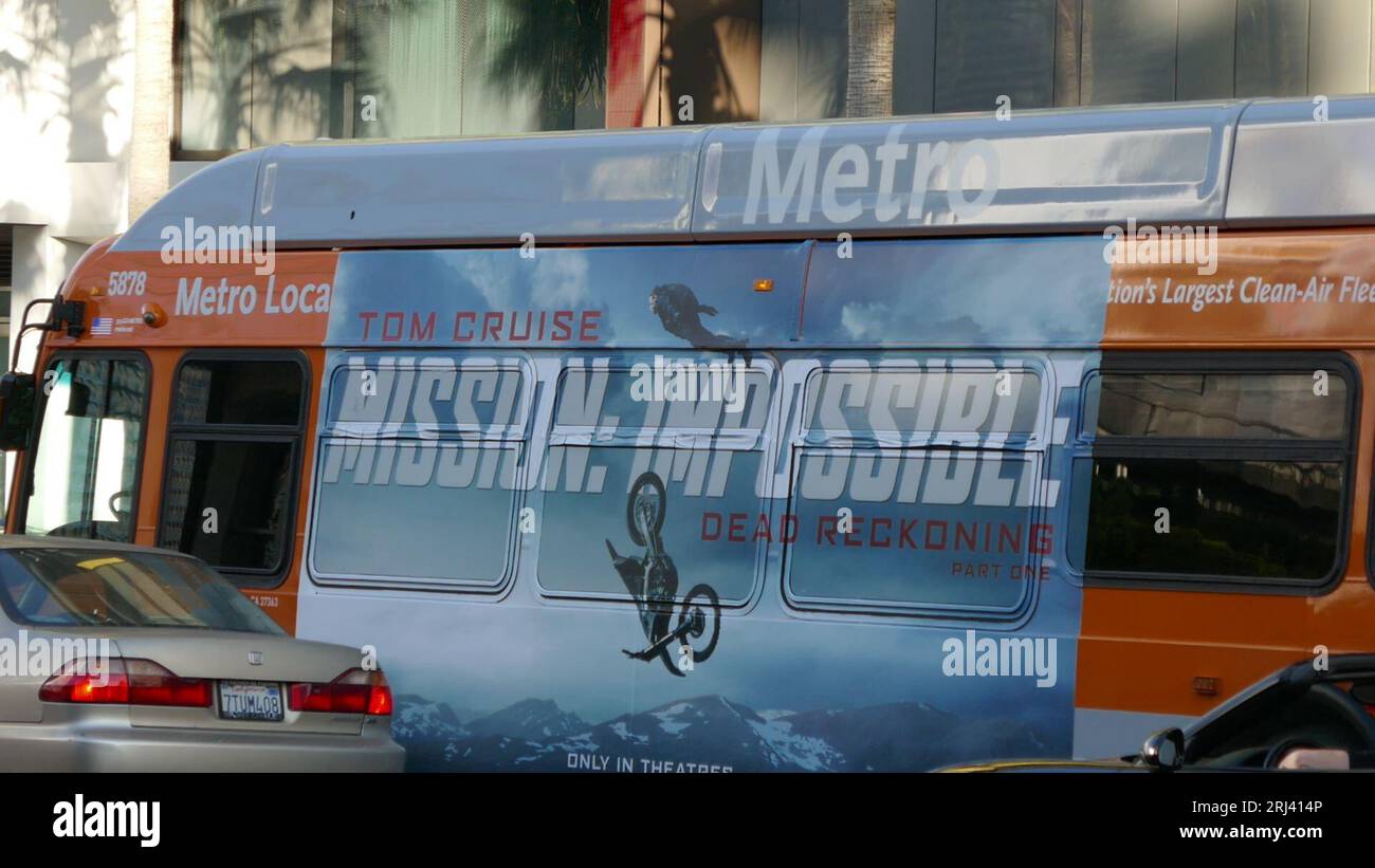 Los Angeles, California, USA 20th July 2023 Tom Cruise Mission ...