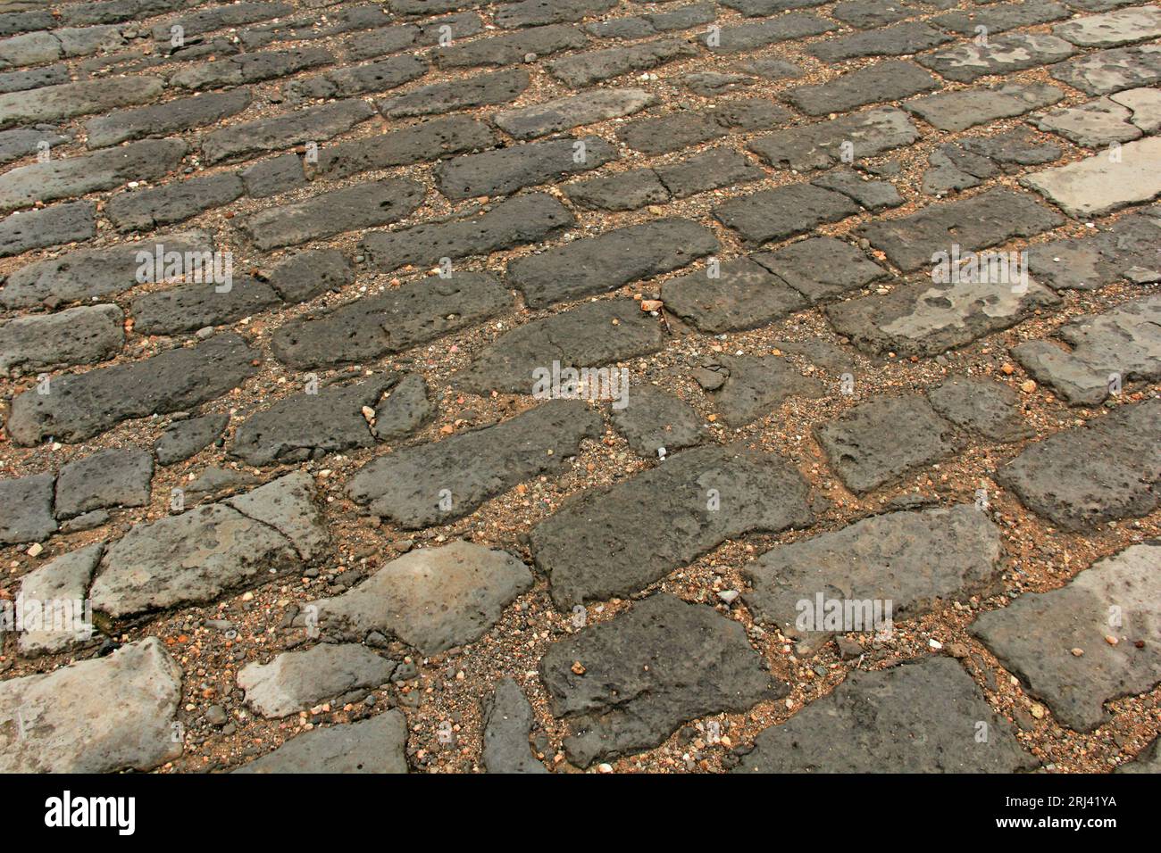 brick paved ground ancient chinese architecture Stock Photo - Alamy
