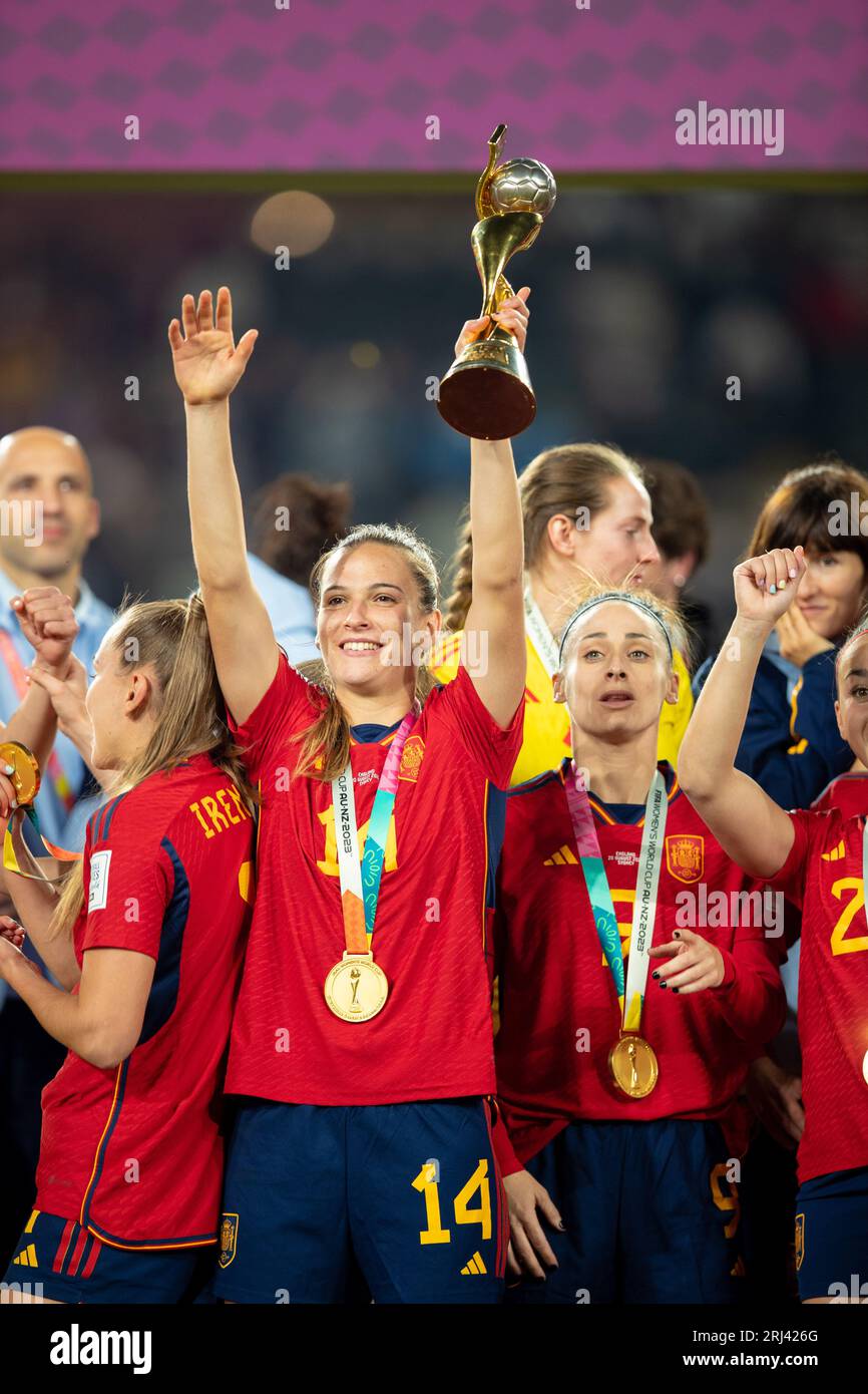 Sydney, Australia, 20th Aug, 2023. Spain vs England FIFA Women's World Cup Finals. Victor Modo ...
